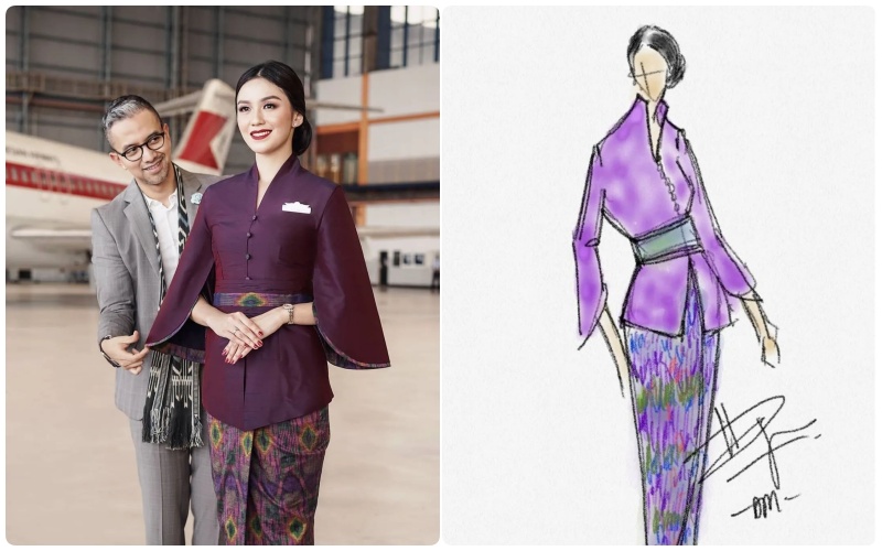 Didiet Maulana Desain Seragam Awak Garuda, Impiannya Sejak Usia 7 Tahun