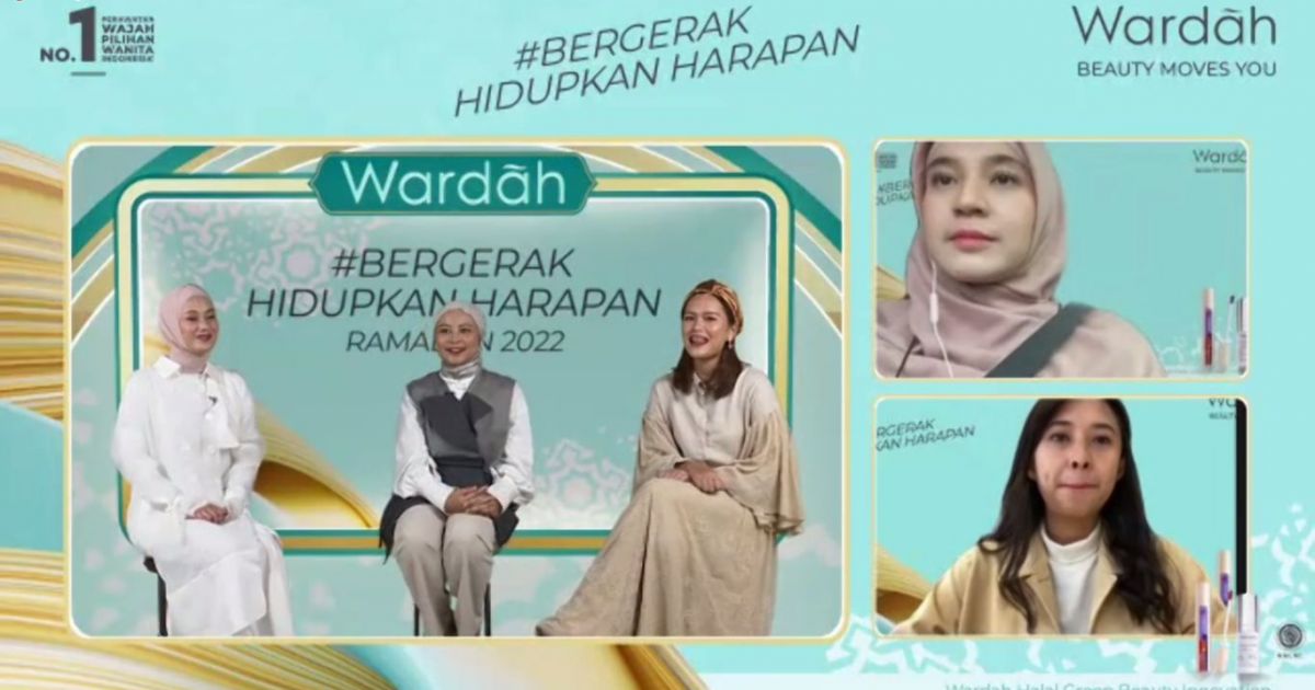 Sambut Ramadan, Wardah Gelar Kampanye Bertajuk #BergerakHidupkanHarapan