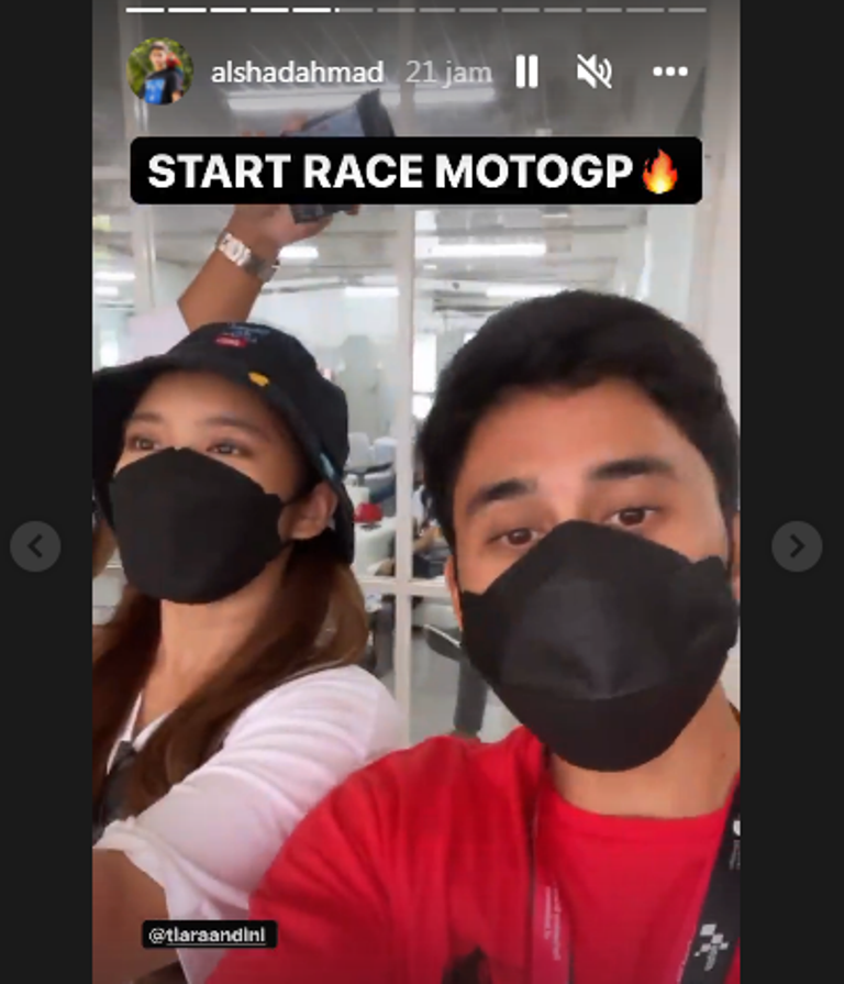 11 Potret Artis Nonton MotoGP Mandalika. Ada Tiara Andini sampai Rio ...