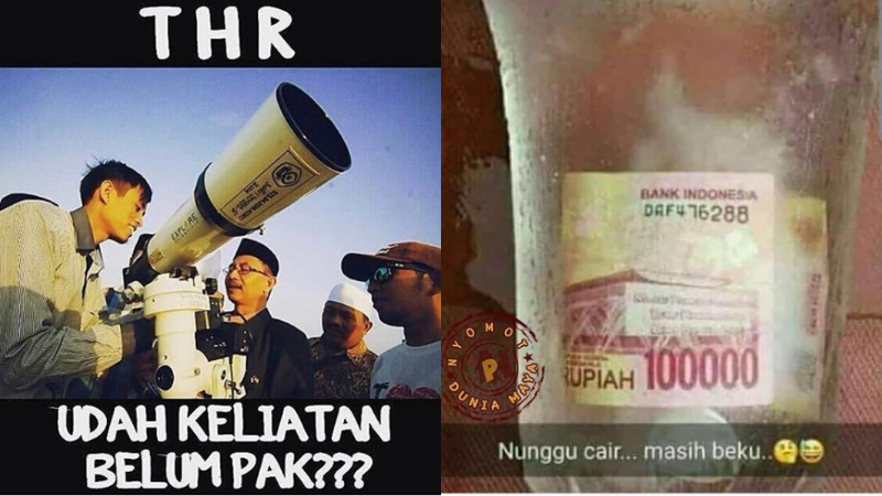 Kumpulan Meme Menantikan THR. Menghibur Diri Sambil Menanti yang Belum ...