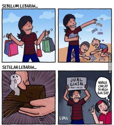 11 Meme Kocak Libur Lebaran Telah Usai, Lucu Tapi Bikin Nyesek!