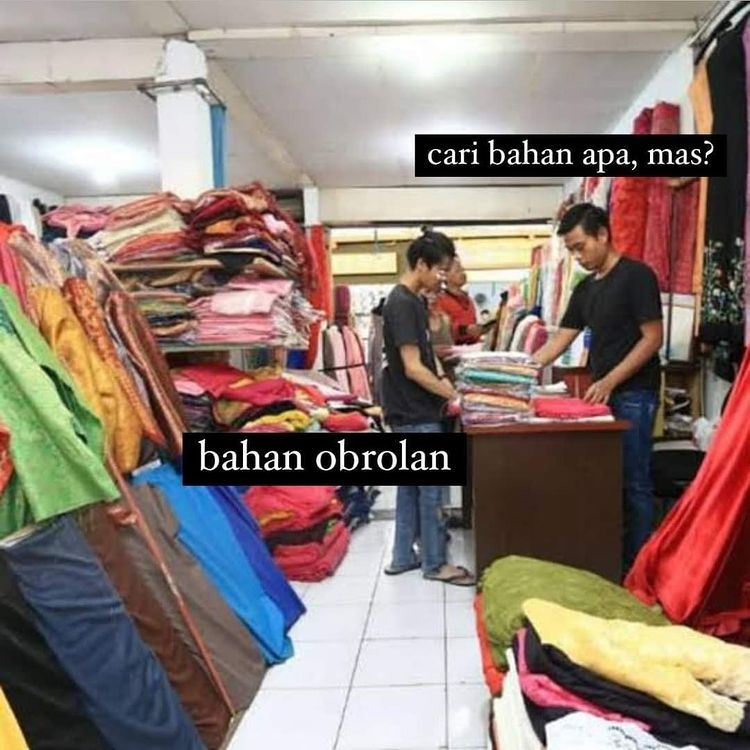 Kumpulan Meme Percakapan Dua Orang yang Ngeselin tapi Banyak yang Relate