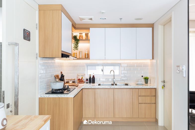 5 Inspirasi Desain Dapur Sederhana Bentuk Huruf L
