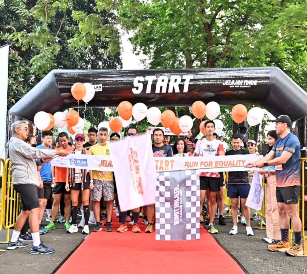 Kampanyekan Penyediaan Air Bersih di NTT, Ratusan Pelari Ikuti Fun Run ...