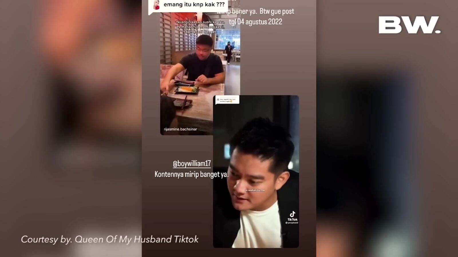 Boy William Dituding Jiplak Konten TikTokers, Akui Ada Kesamaan dan ...