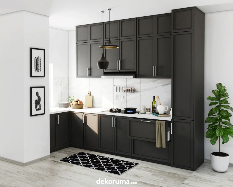 Mau Buat Dapur Hitam Putih di Hunian? Intip 5 Inspirasinya yang Anti ...