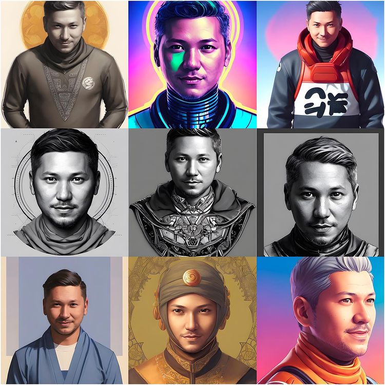 9 Potret Selebritas Ikut Tren Avatar AI, Ada yang Bikin Pangling, Seram ...