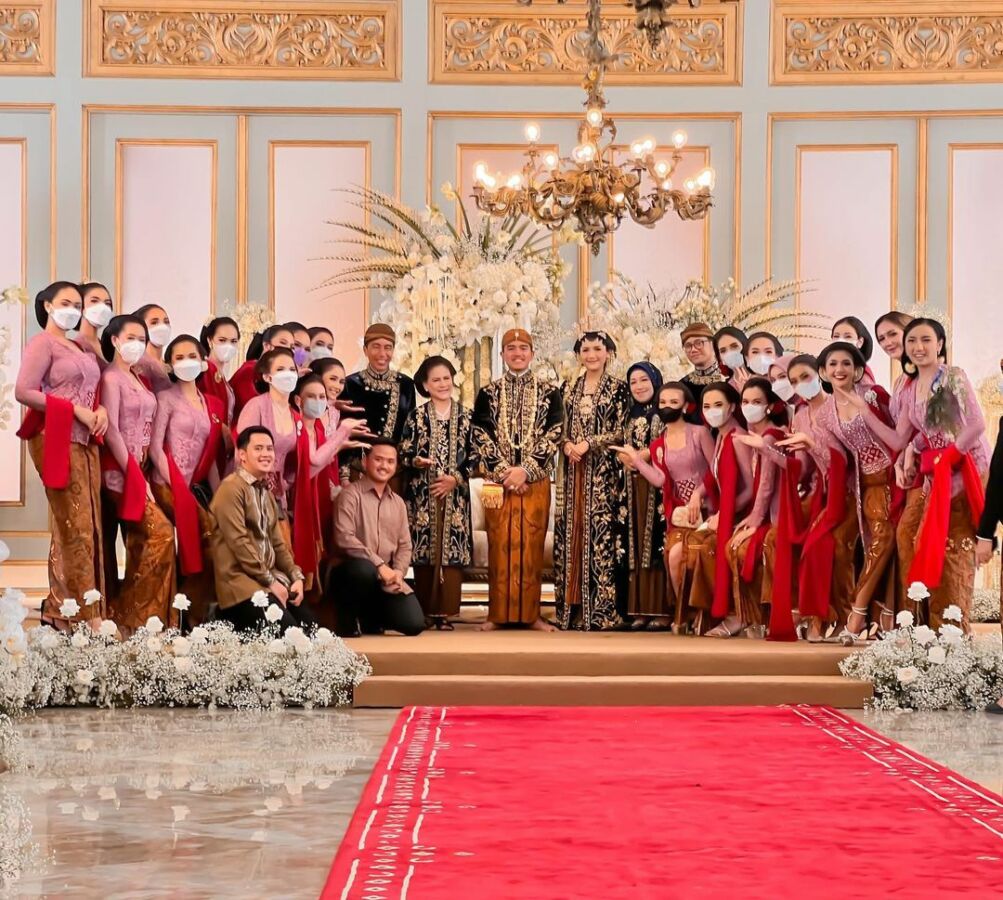 10+ Detail Pernikahan Kaesang dan Erina Gudono, Kental Perpaduan Adat Jogja-Solo