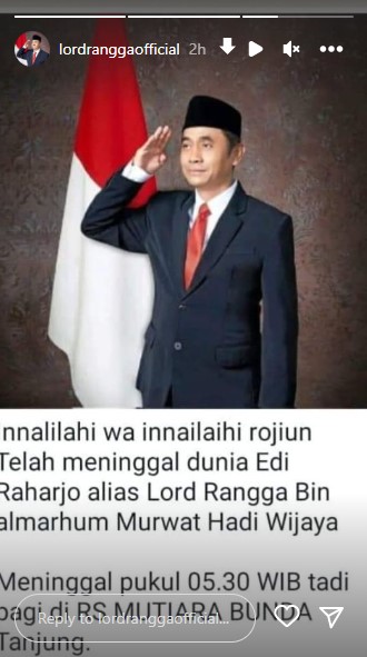 Kabar Duka, Lord Rangga Mantan Pimpinan Sunda Empire Meninggal Dunia di ...