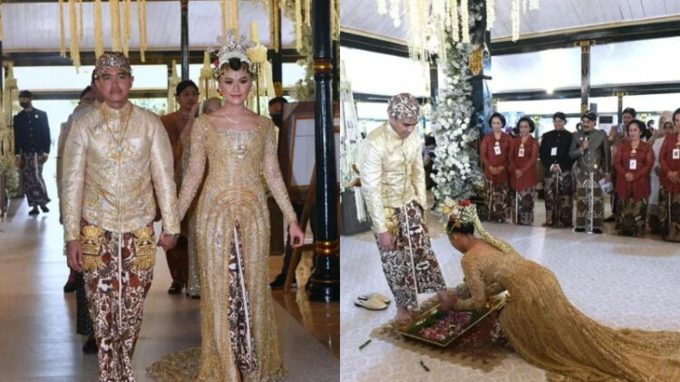 10+ Detail Pernikahan Kaesang dan Erina Gudono, Kental Perpaduan Adat Jogja-Solo