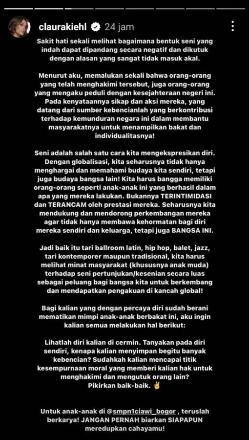 Agnez Mo Akhirnya Bertemu Pelajar SMPN 1 Ciawi yang Jago Dansa, Tonton Langsung Aksi Tarinya