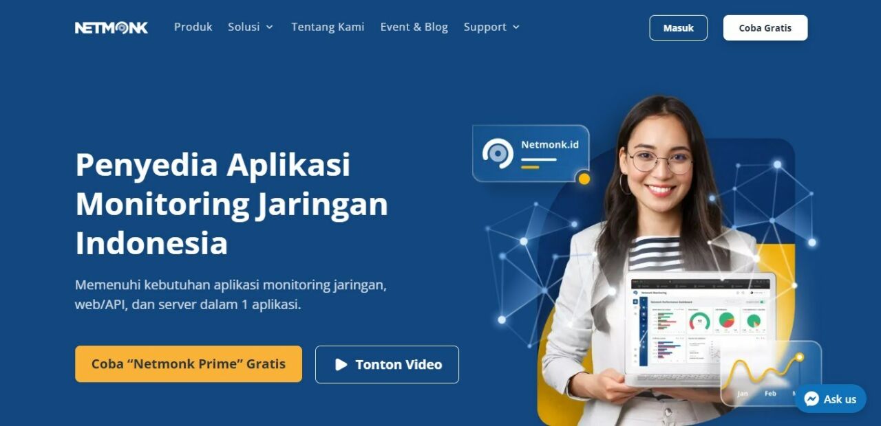 Ini 5 Network Monitoring Terbaik 2023
