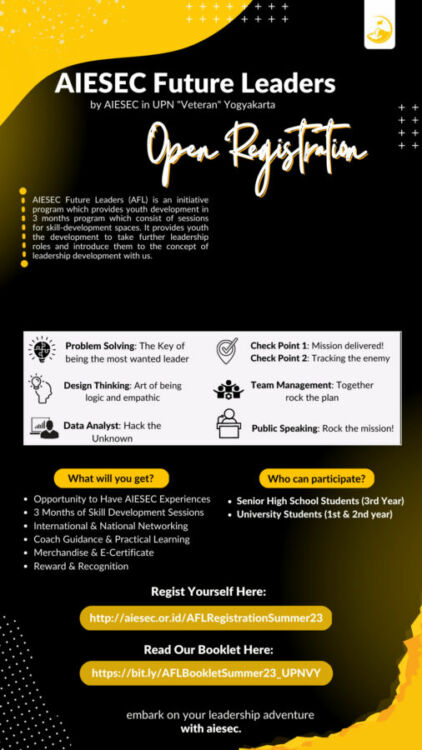 Pengen Ikut Program Pengembangan Diri yang Udah Include Semuanya? Yuk ...