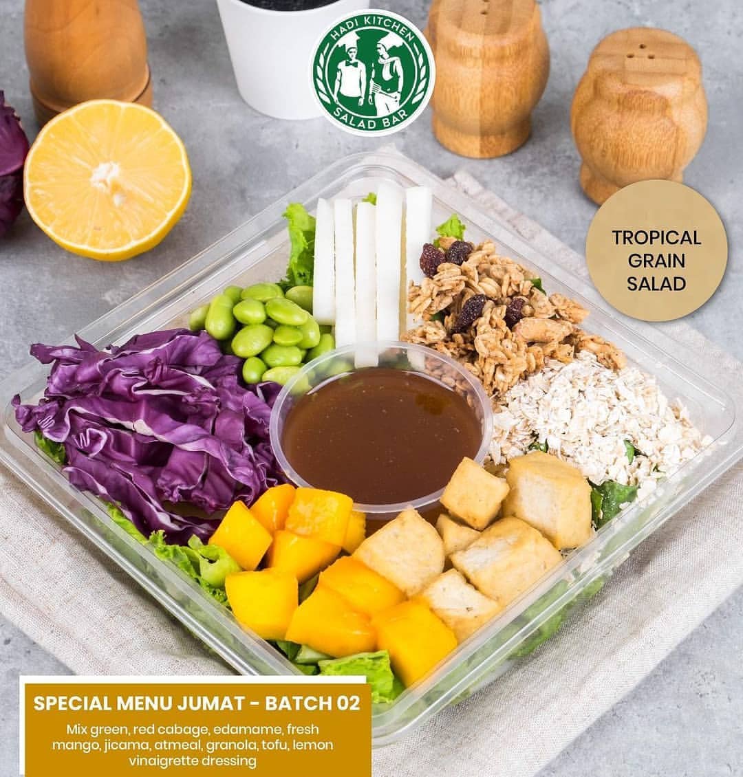 Salad Bar by Hadi Kitchen: Solusi #CariKulinerNabati Enak dan Bergizi!